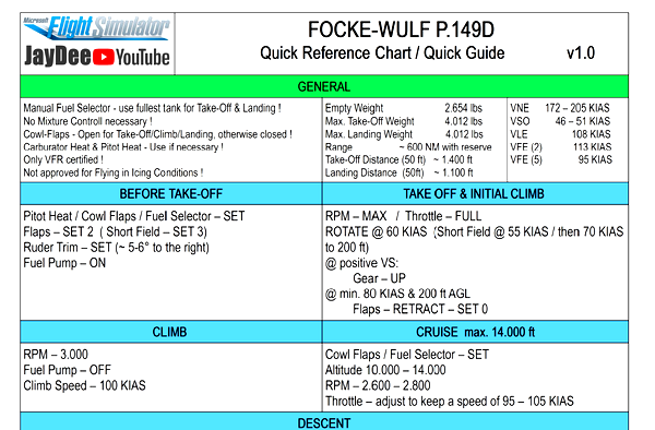 JDs CJ4 and WT CJ4 Guide - Checklist/Procedures/FMS for Microsoft ...