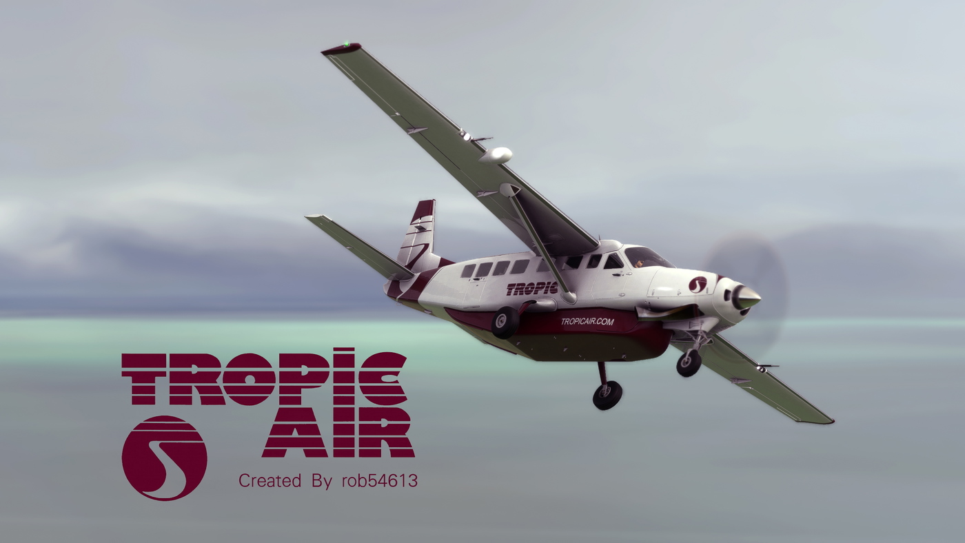 Tropic Air Belize Cessna 208b Grand Caravan EX Livery for Microsoft ...