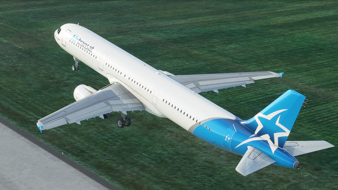 [8K] Air Transat A321 livery pro Microsoft Flight Simulator | MSFS