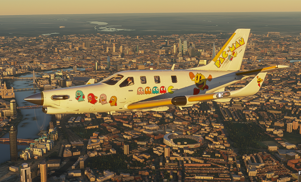 TBM 930 Air Pac-Man Trimmed for Microsoft Flight Simulator | MSFS
