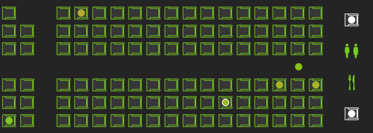 Spirit Airlines a321 layout for PACX for Microsoft Flight Simulator | MSFS