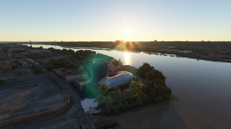 Cité du Vin, Bordeaux for Microsoft Flight Simulator | MSFS