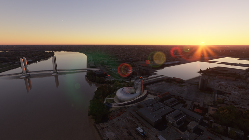 Cité du Vin, Bordeaux for Microsoft Flight Simulator | MSFS