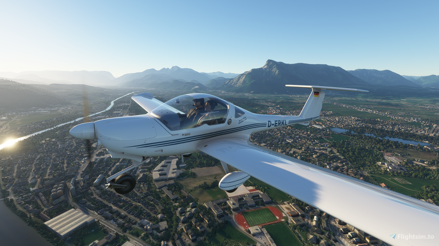 Diamond DV20 Katana - D-ERKL for Microsoft Flight Simulator | MSFS