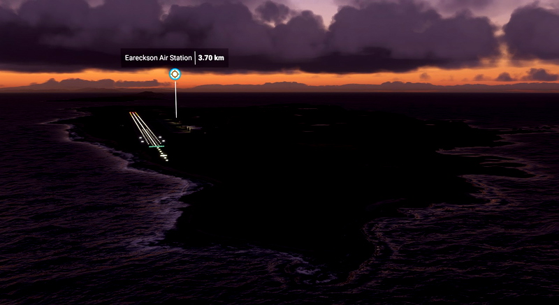 PASY Eareckson Air Station And Shemya Island Satellite Imagery for ...