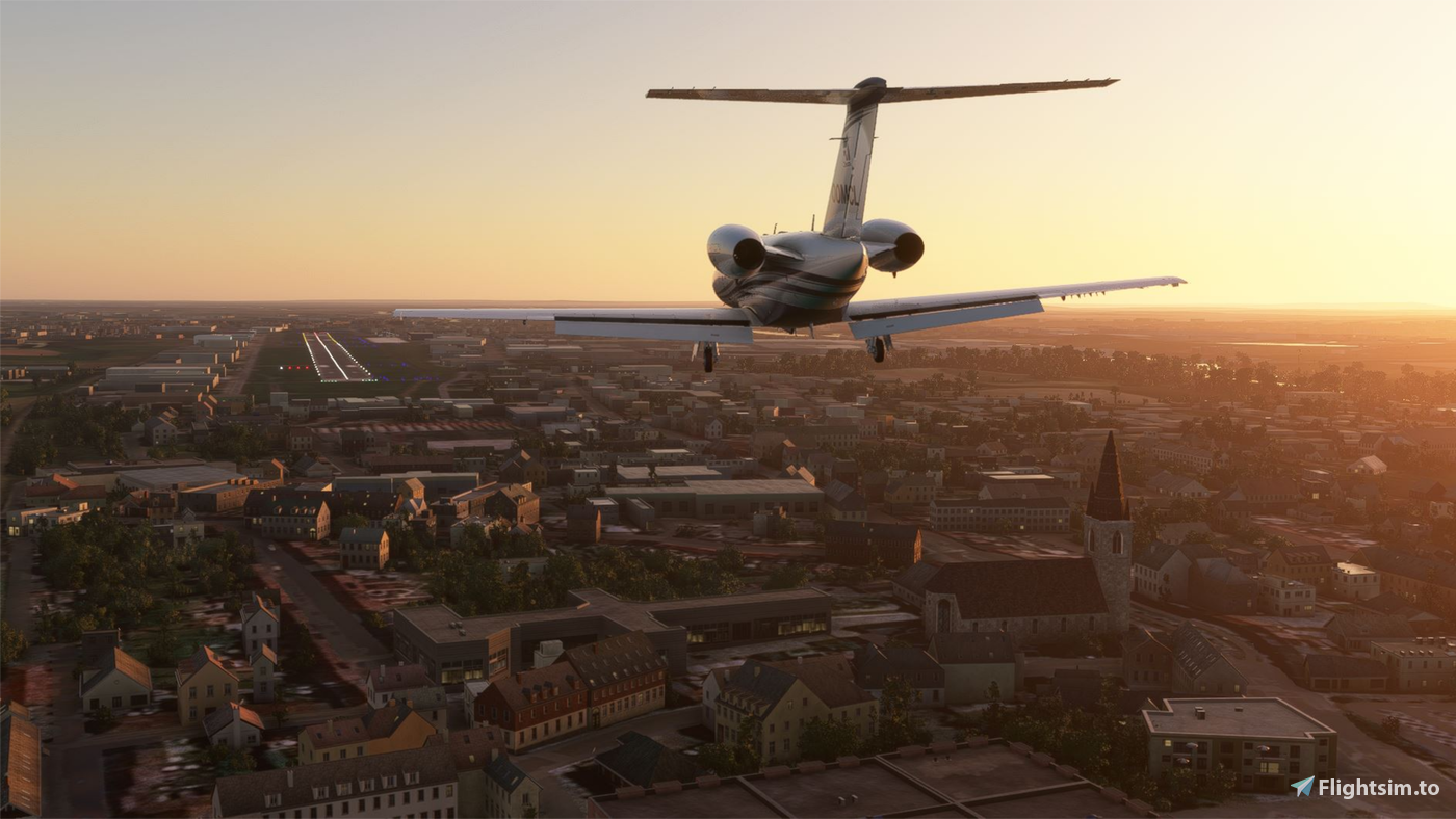 15° offset RNP approach - RWY06 - EBKT landing challenge for Microsoft ...
