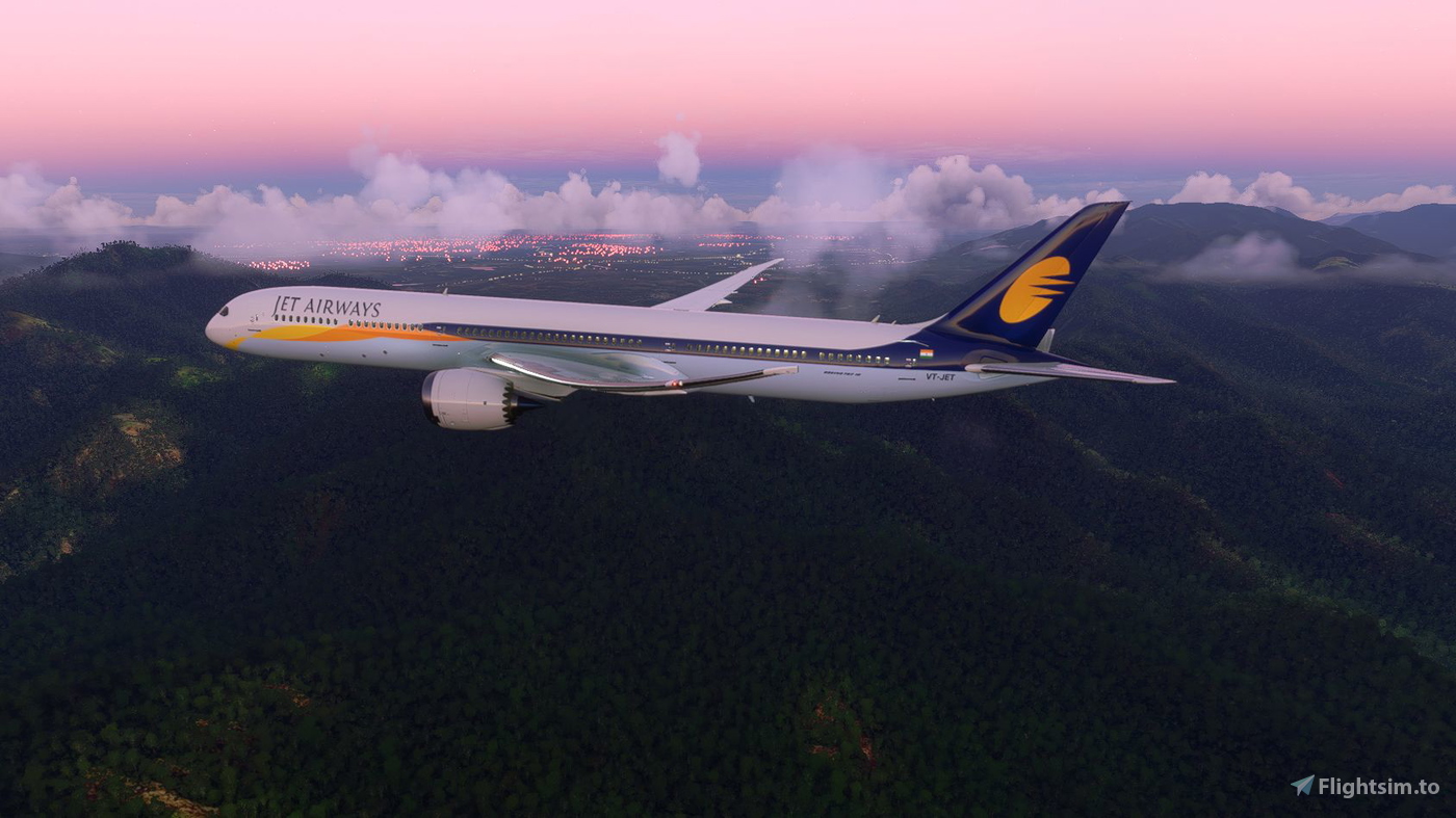 [8K] Jet Airways B787-10 for Microsoft Flight Simulator | MSFS