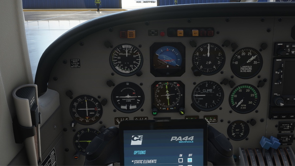 Piper PA44 Seminole - Cleaner and less worn Interior (incl. Darker ...