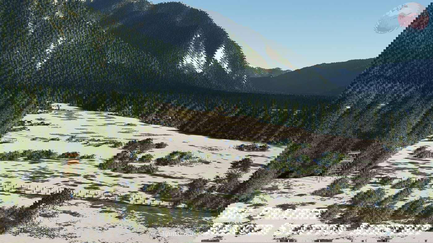USFS Big Prairie Ranger Station Airfield, MT, USA for Microsoft Flight ...