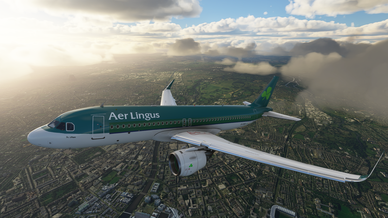 Aer Lingus A320 Neo Classic Livery [4k] for Microsoft Flight Simulator ...