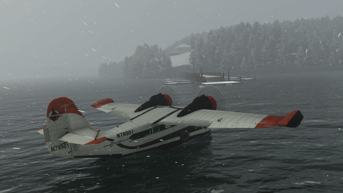 Aleneva seaplane base (AED) Kodiak island, Alaska for Microsoft Flight ...