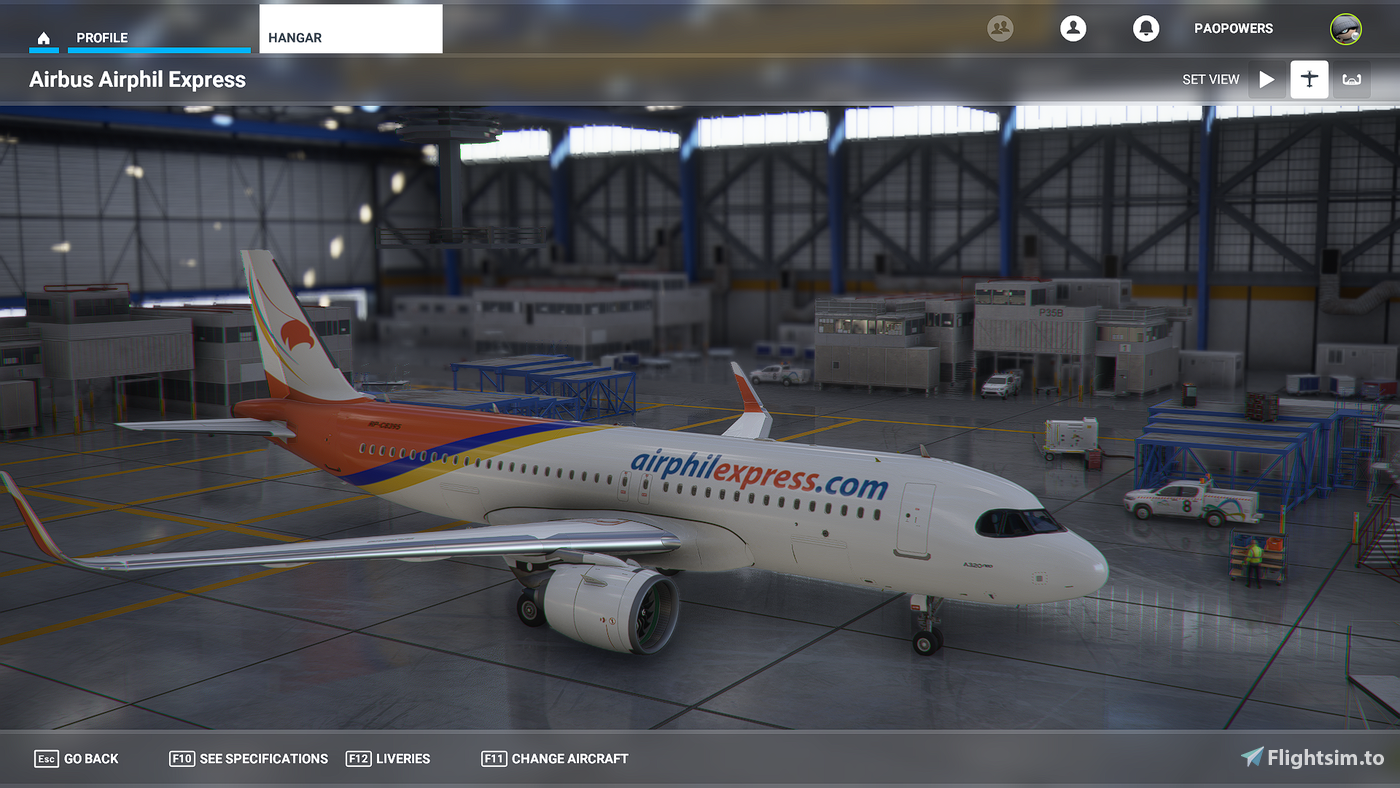 A320 Neo Airphil Express for Microsoft Flight Simulator | MSFS