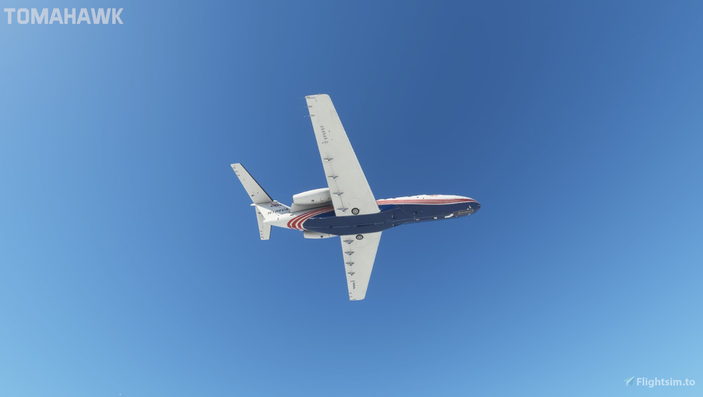 NASA 2025 Livery - Cessna Citation CJ4 for Microsoft Flight Simulator ...
