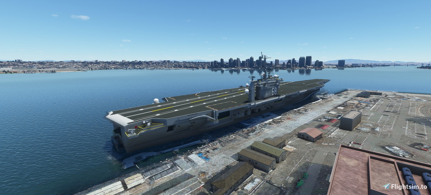 Us Navy San Diego V3 0 1 For Microsoft Flight Simulator Msfs