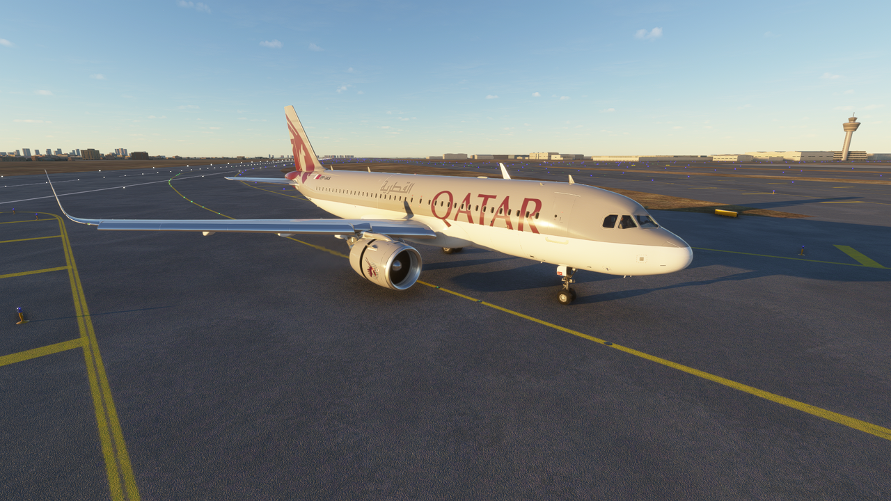 Qatar Airways A320 Neo for Microsoft Flight Simulator | MSFS