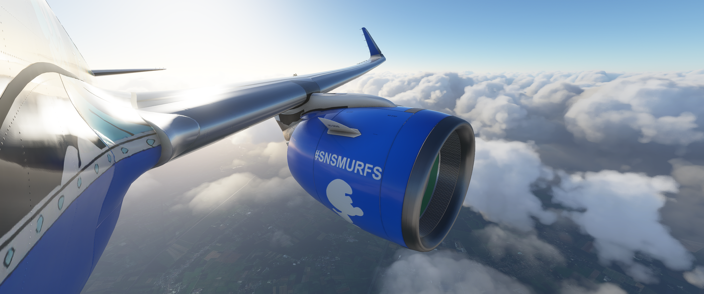 [8k] A320 Neo Brussels Airlines - Aerosmurf for Microsoft Flight ...