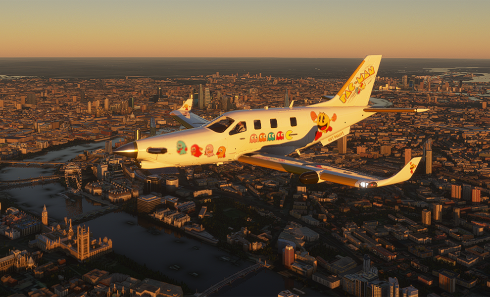 TBM 930 Air Pac-Man Trimmed for Microsoft Flight Simulator | MSFS