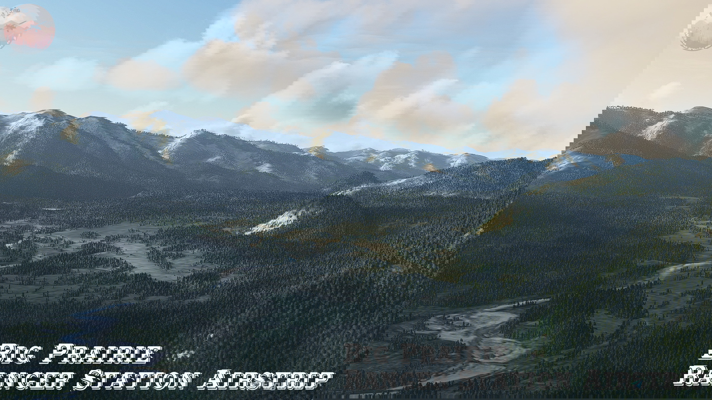 USFS Big Prairie Ranger Station Airfield, MT, USA for Microsoft Flight ...