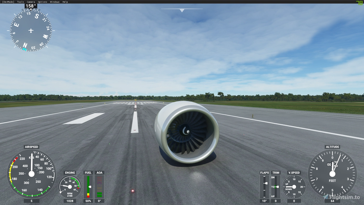 Flying Engine for Microsoft Flight Simulator | MSFS