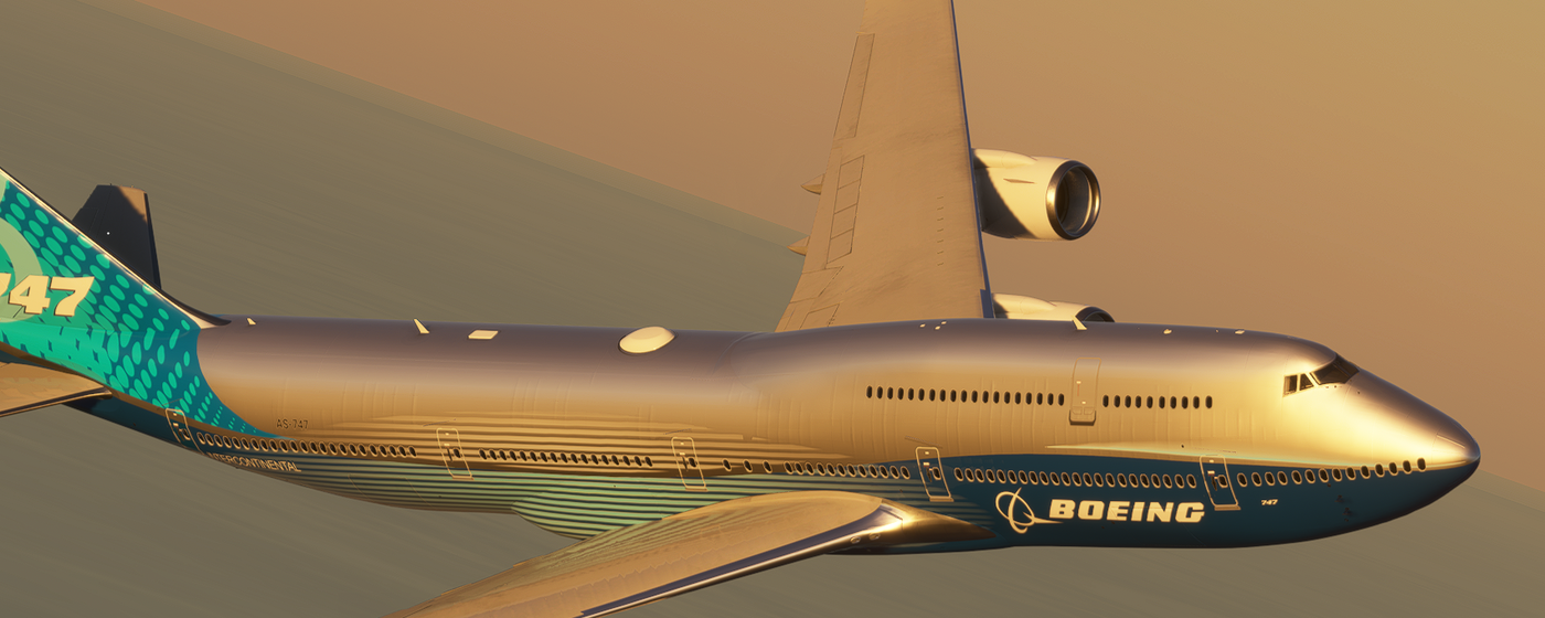 House Metallic 747-8I (No Mirroring, Working) for Microsoft Flight ...