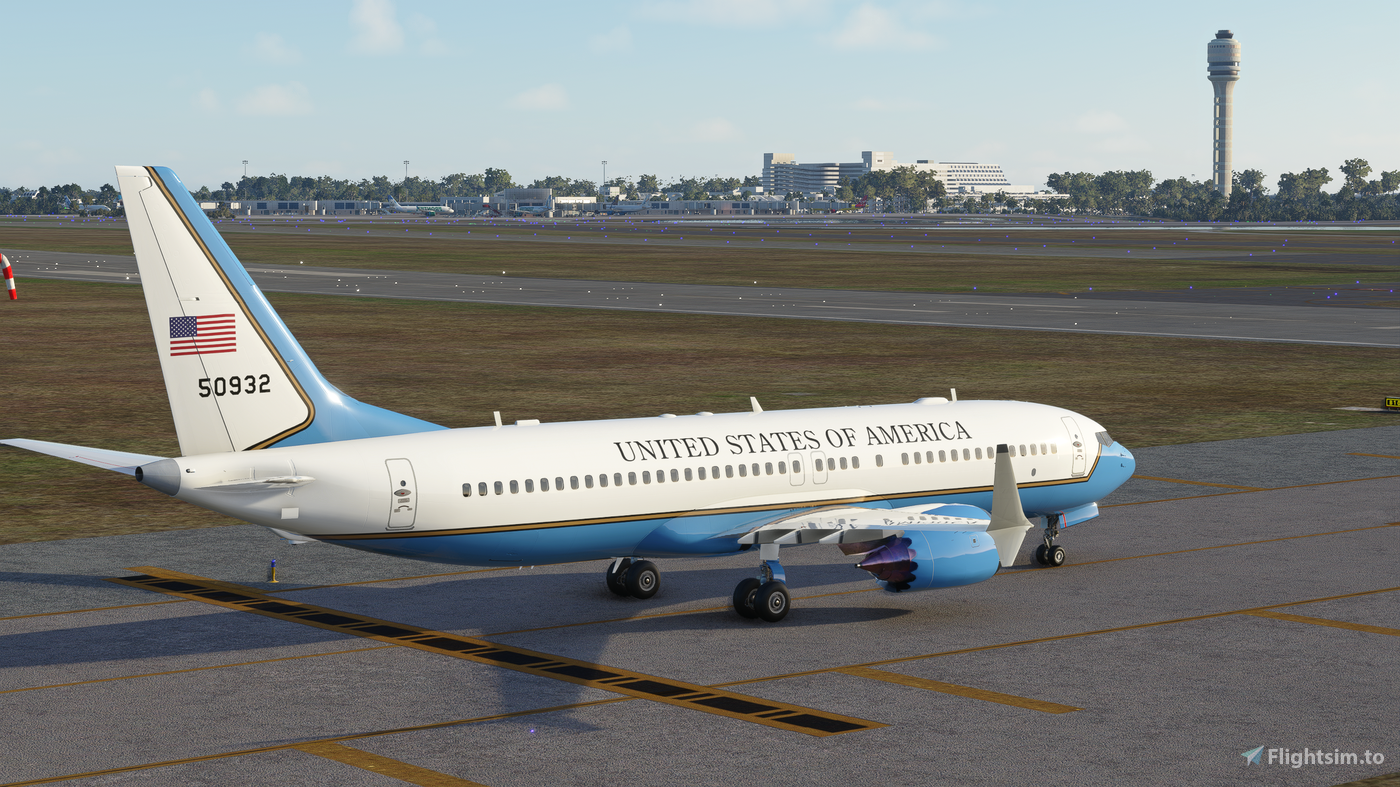 USAF Air Force - 737 MAX for Microsoft Flight Simulator | MSFS