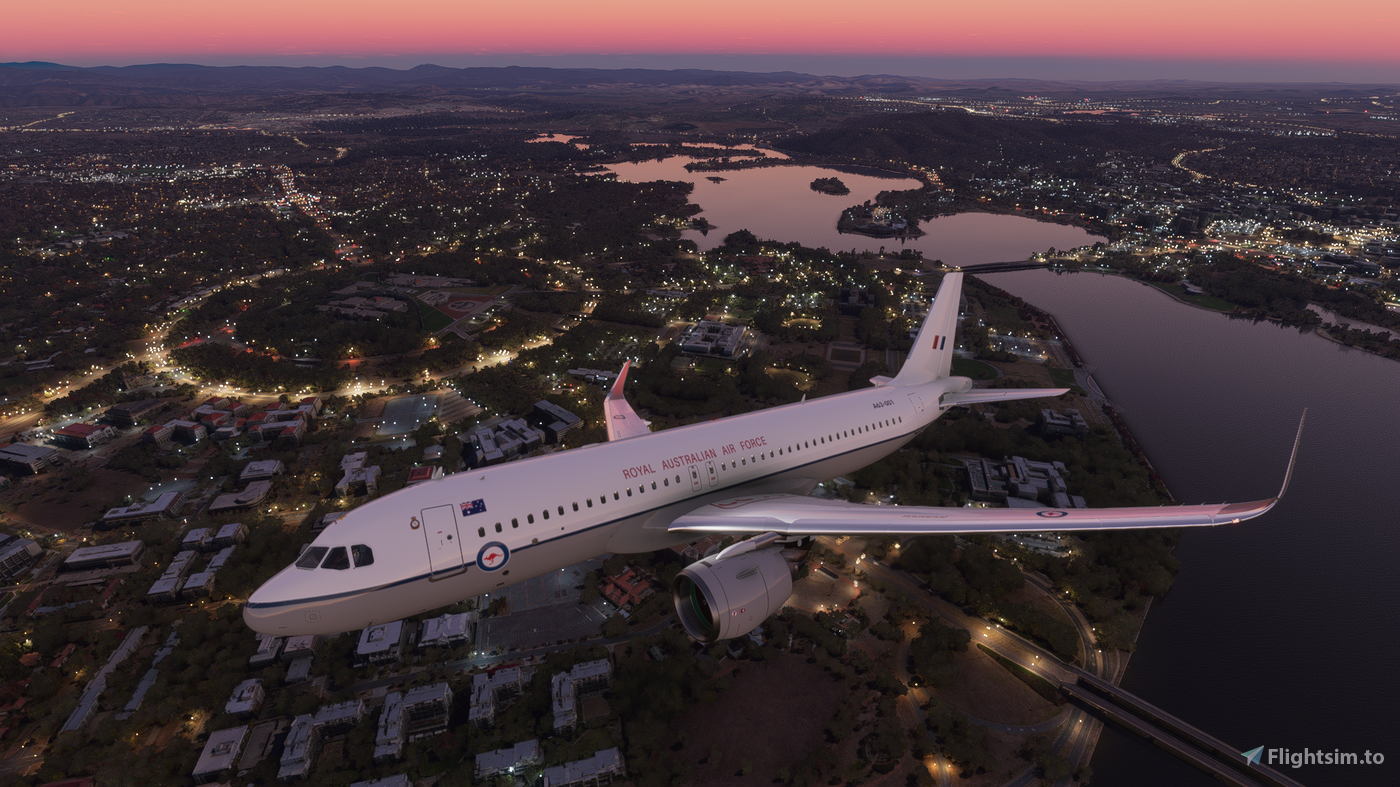 Royal Australian Air Force (RAAF) A320 Livery for Microsoft Flight ...