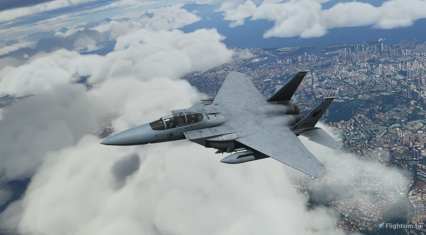 McDonnell Douglas F-15E Republic of Singapore Air Force #8323 for ...