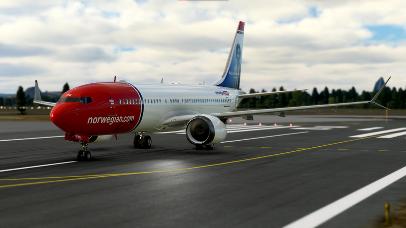Bredok's 737 Max | Norwegian for Microsoft Flight Simulator | MSFS