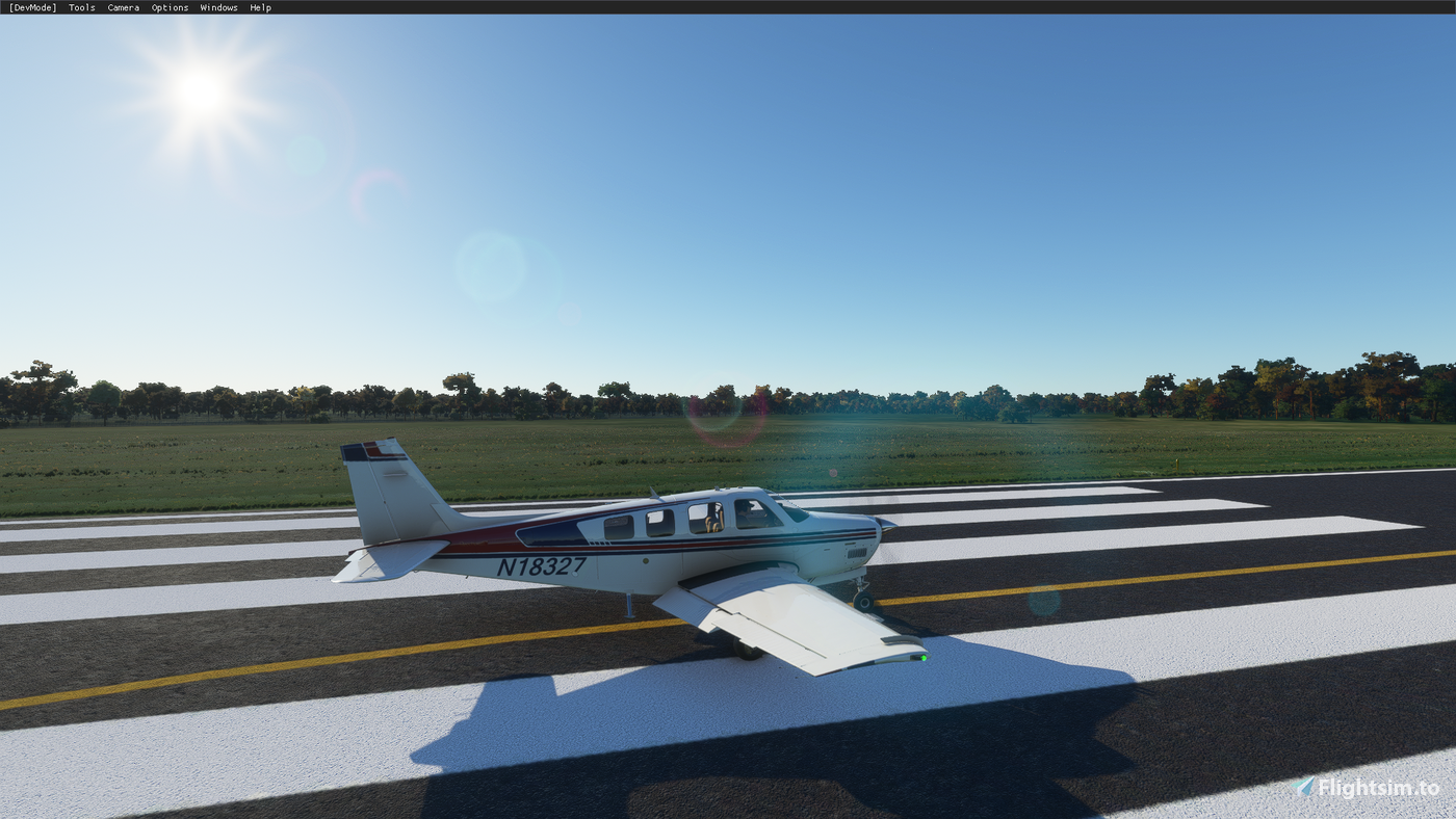 Classic A-36 livery for Microsoft Flight Simulator | MSFS