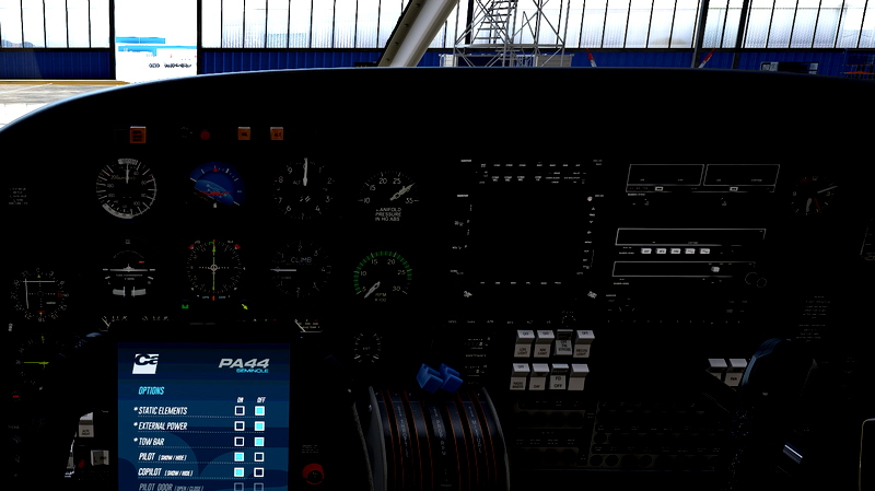 Piper PA44 Seminole - Cleaner and less worn Interior (incl. Darker ...