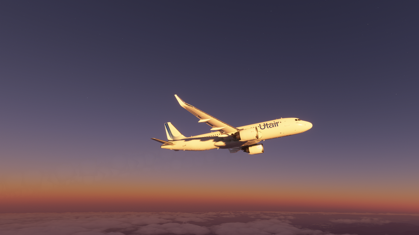 Utair A320Neo [8k] Asobo for Microsoft Flight Simulator | MSFS