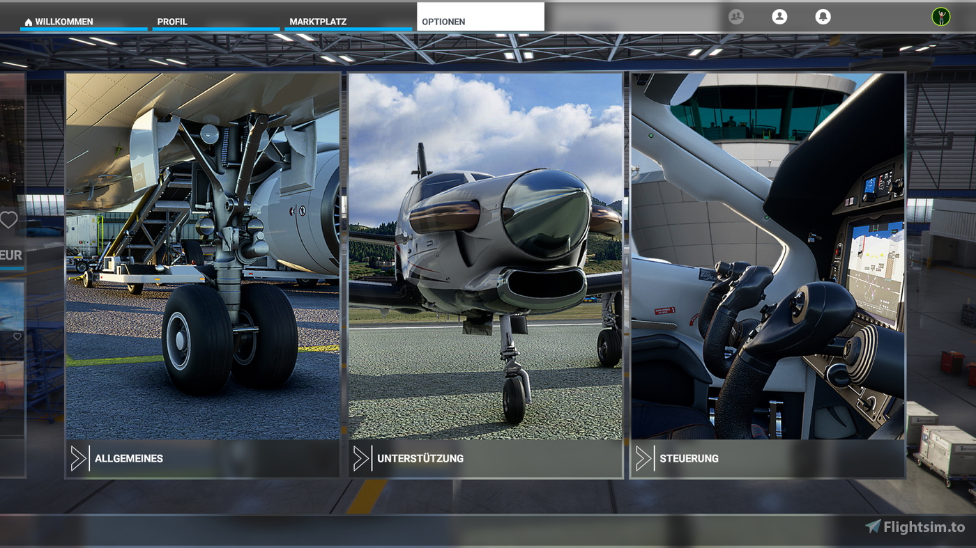 MS FS 2020 - Modern UI for Microsoft Flight Simulator | MSFS