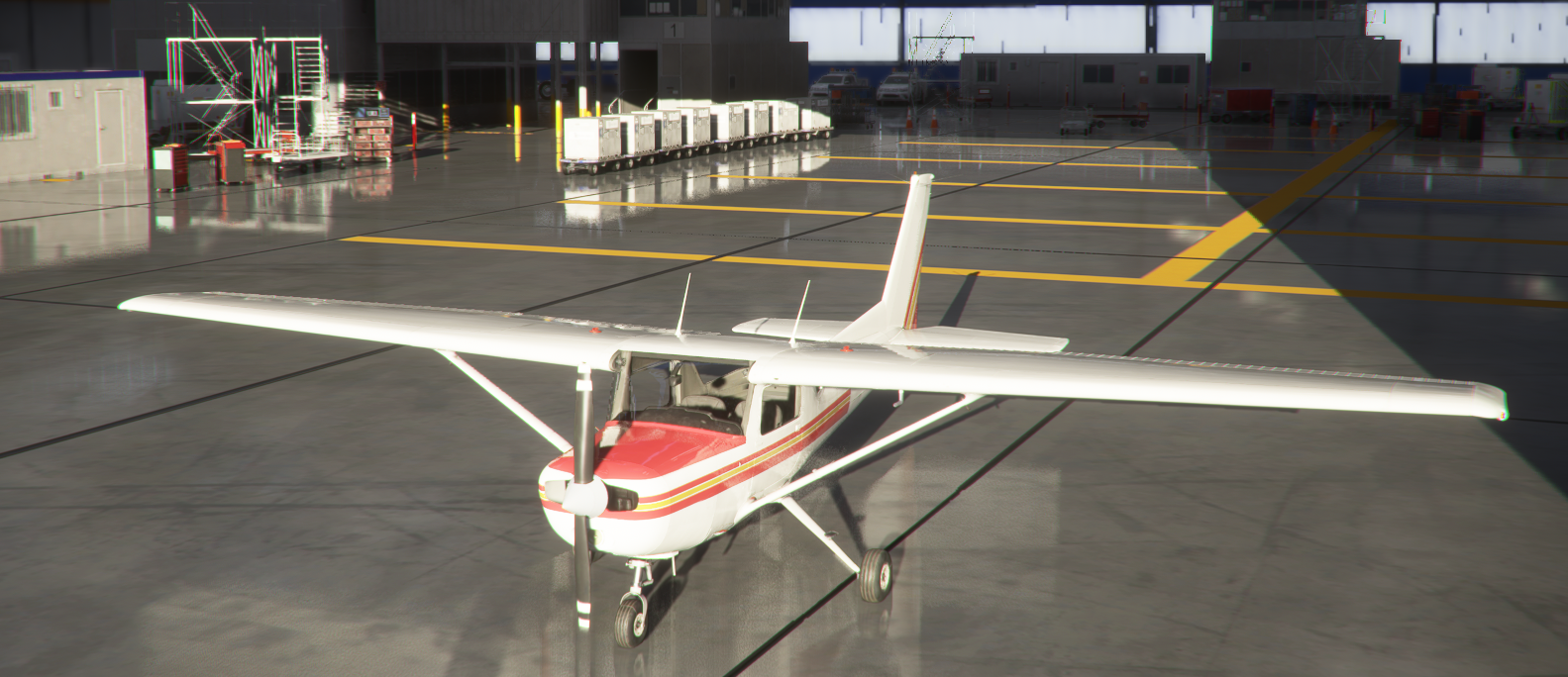 Cessna 152 F-GDDQ | Club Aéronautique Bugey - MSFS Add-on - Flightsim.to