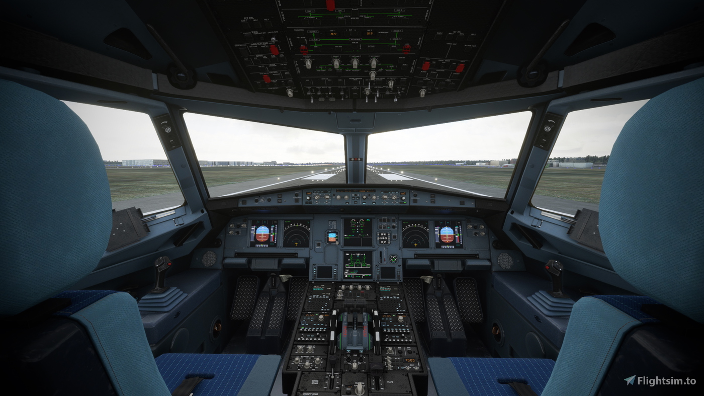 A320 Neo Repaint + Wingman - Carbon Design Cockpit for Microsoft Flight ...