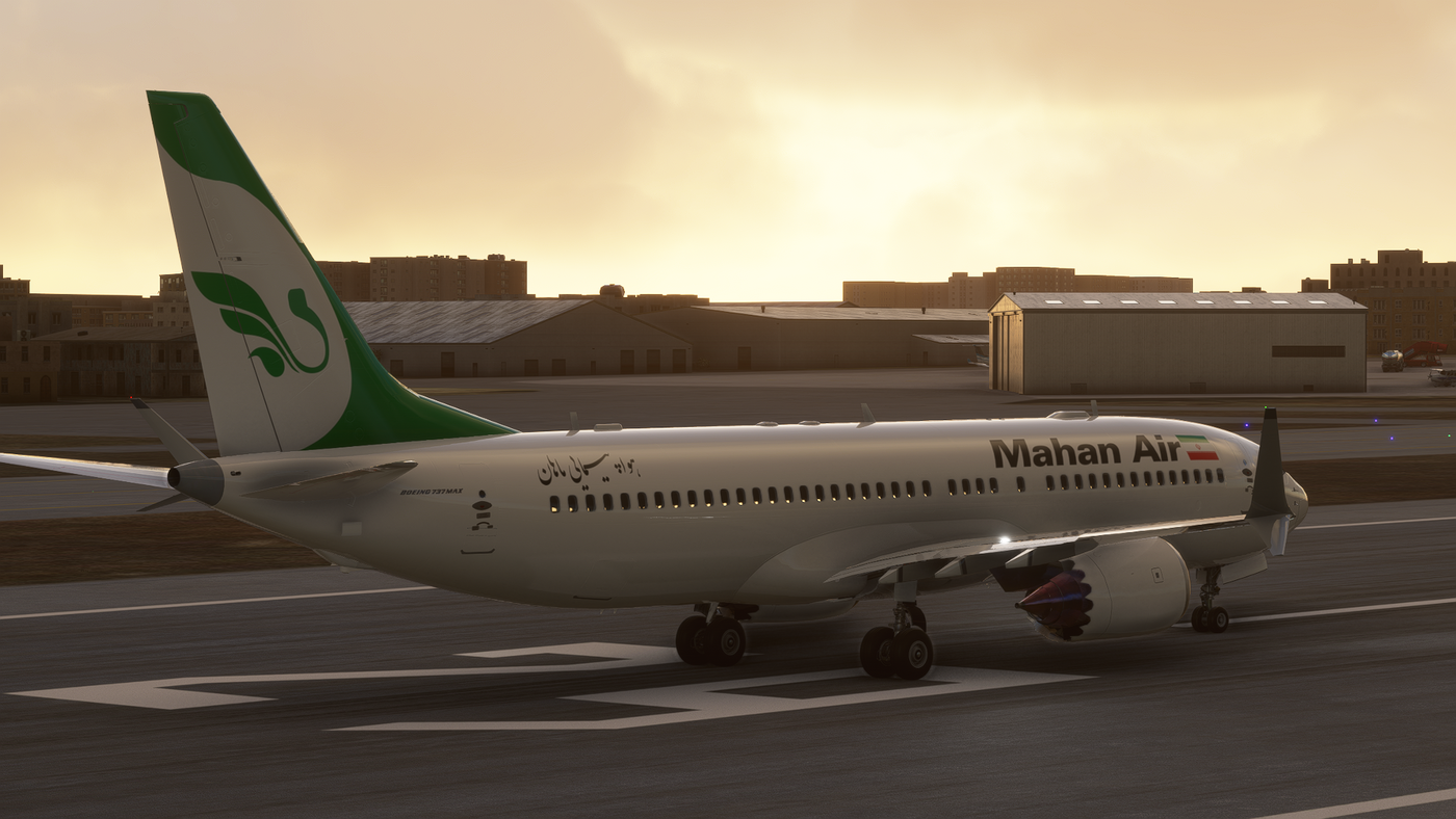 Mahan Air Boeing 737 Max (5K*10K) for Microsoft Flight Simulator | MSFS