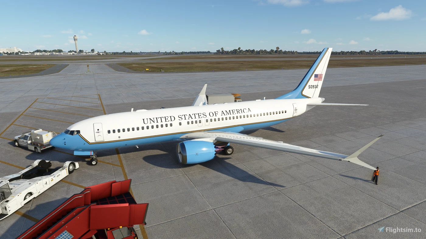 USAF Air Force - 737 MAX for Microsoft Flight Simulator | MSFS