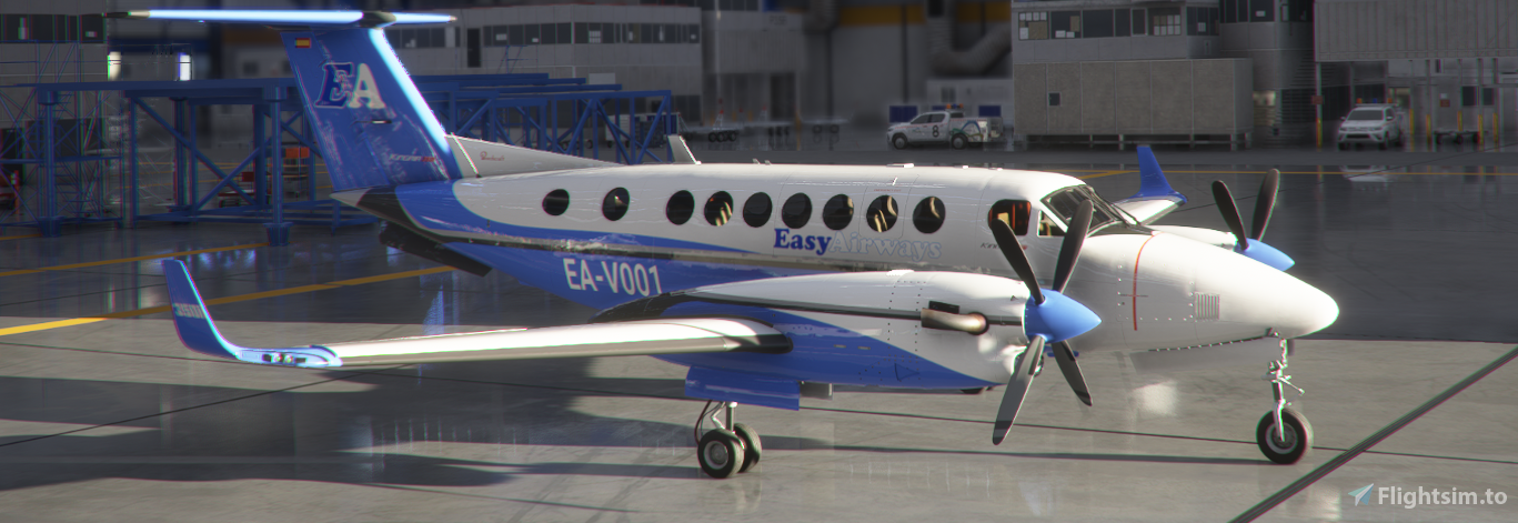 King Air 350i Easy Airways for Microsoft Flight Simulator | MSFS