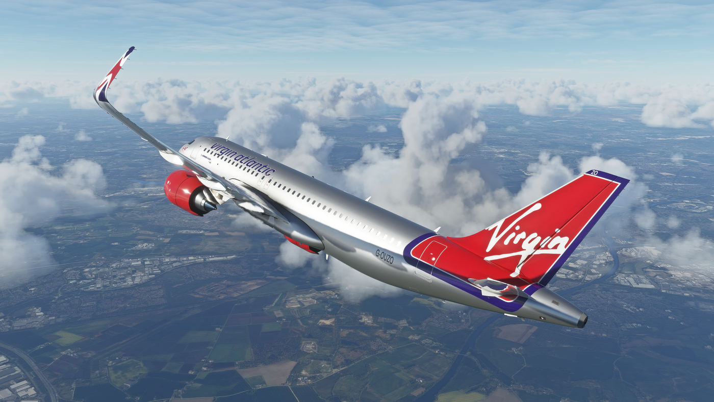 Virgin Atlantic (Old Colors) - A320Neo [8K] for Microsoft Flight ...