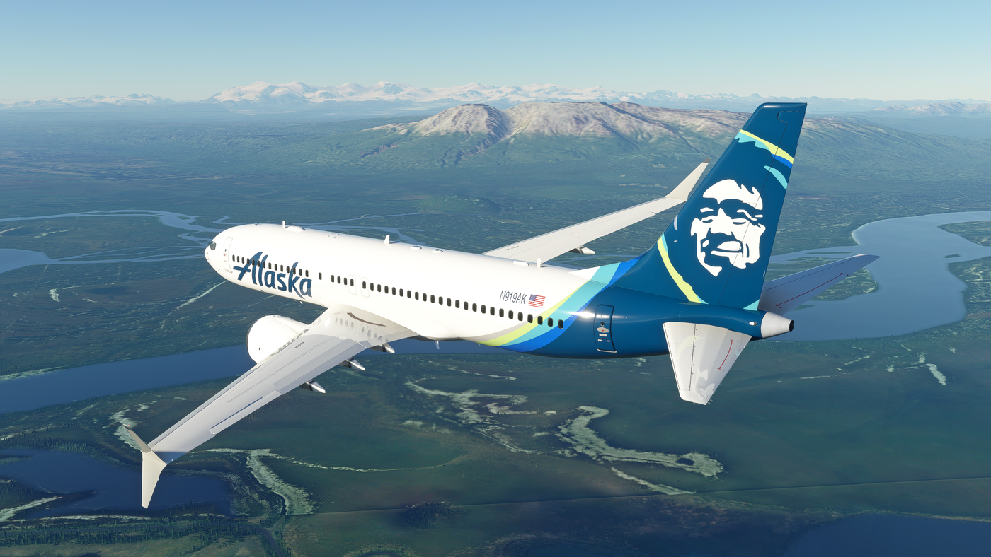 Alaska B737 MAX for Microsoft Flight Simulator | MSFS
