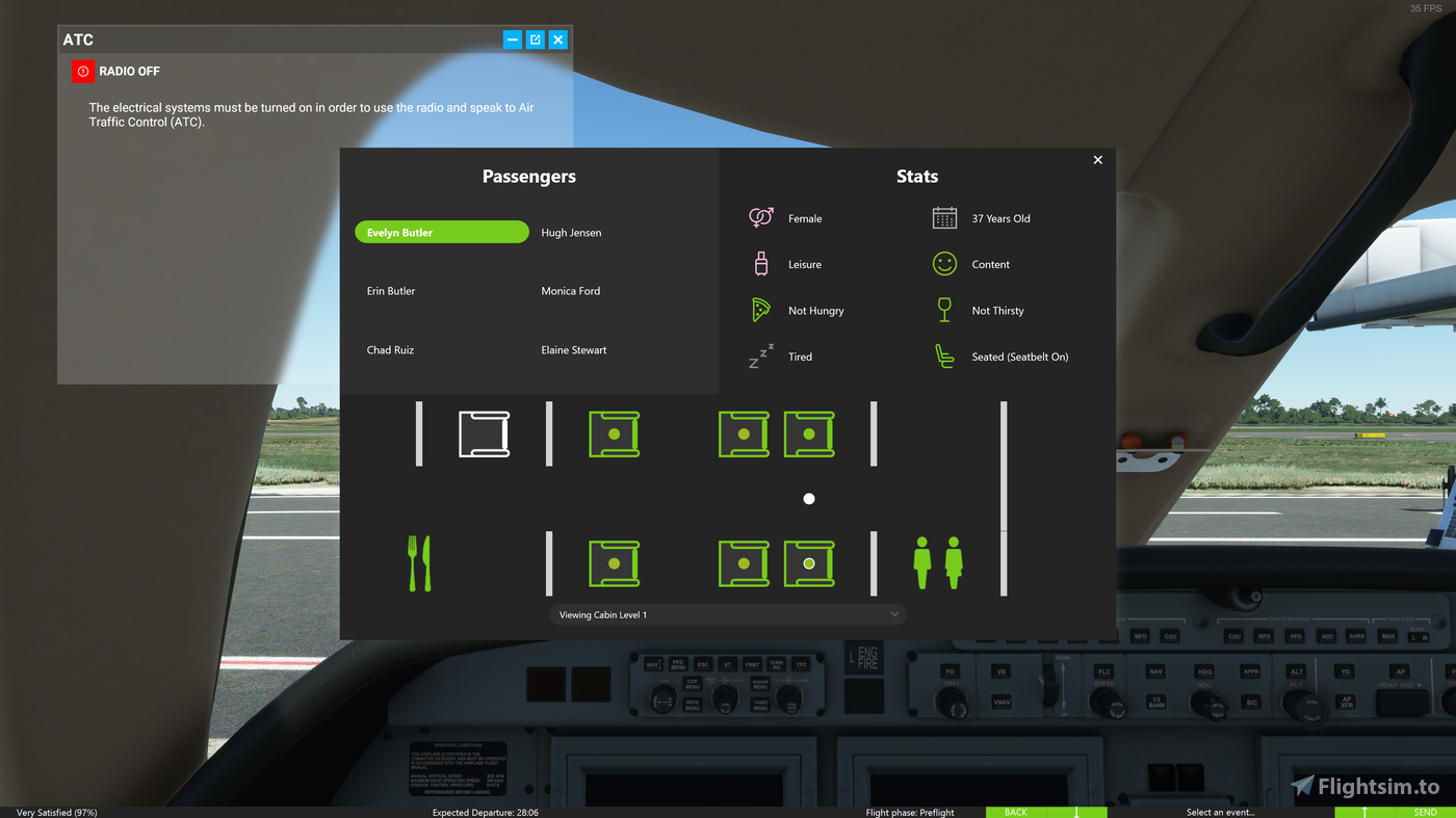 CJ4 PACX Layout for Microsoft Flight Simulator | MSFS