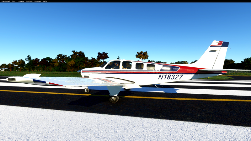 Threads - Classic A-36 livery for Microsoft Flight Simulator | MSFS