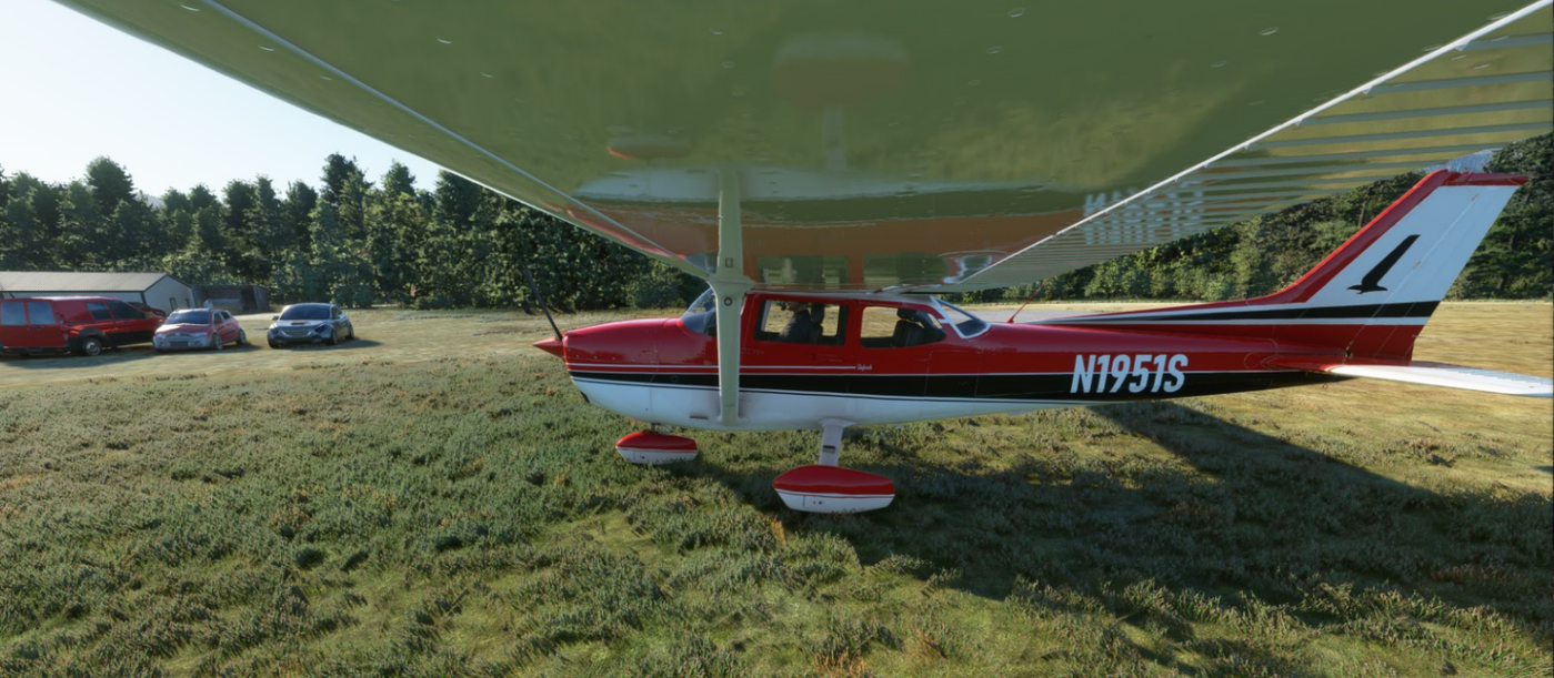 C172 G1000 - Reims inspired red and black. for Microsoft Flight ...