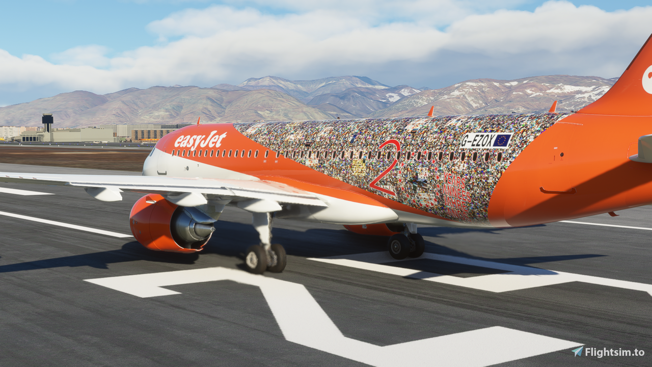 EasyJet 20 Years (G-EZOX) A320 Neo - 8K for Microsoft Flight Simulator ...