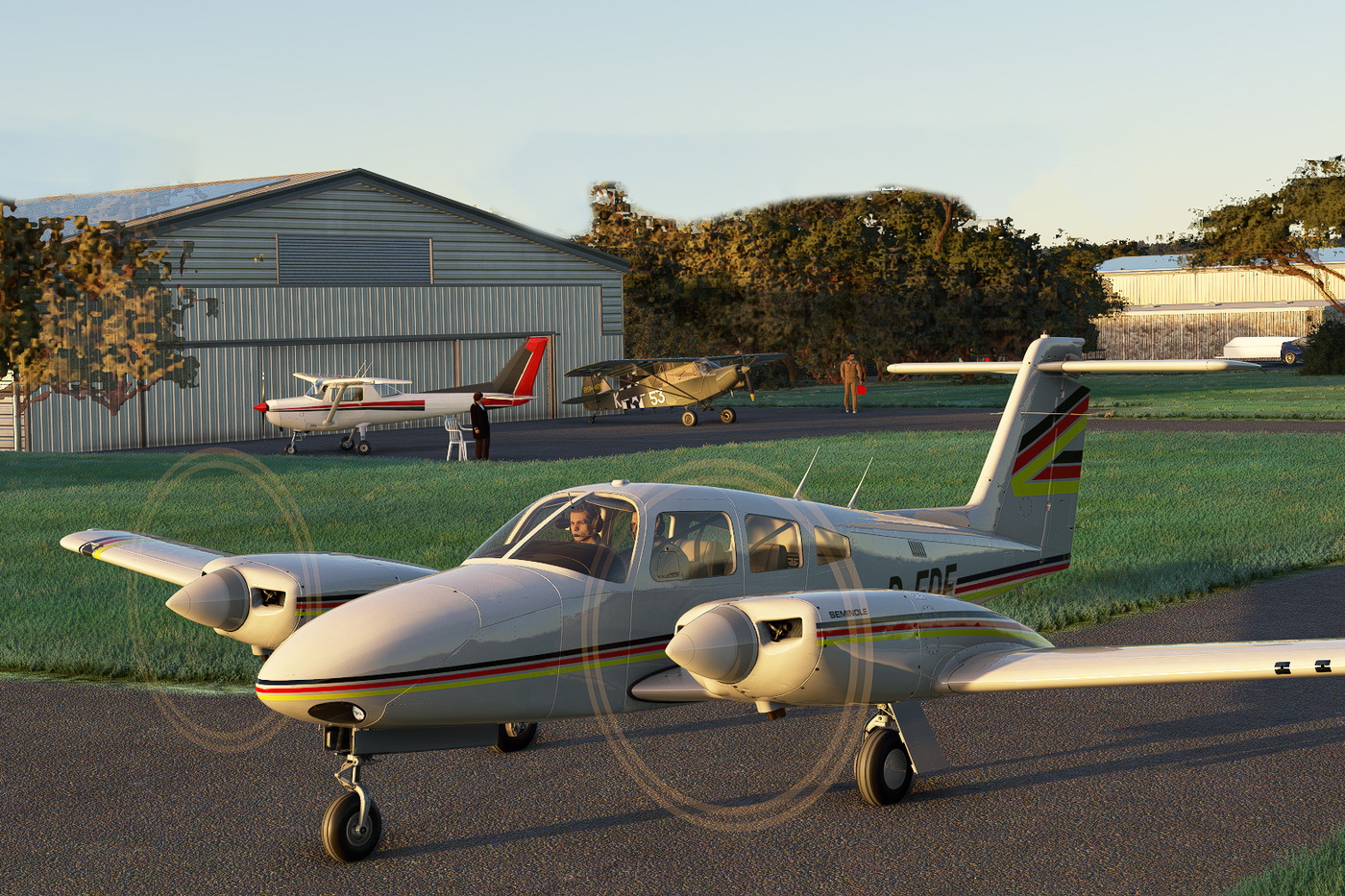 Piper PA44 Seminole - Livery "Germany" (fictional) for Microsoft Flight ...