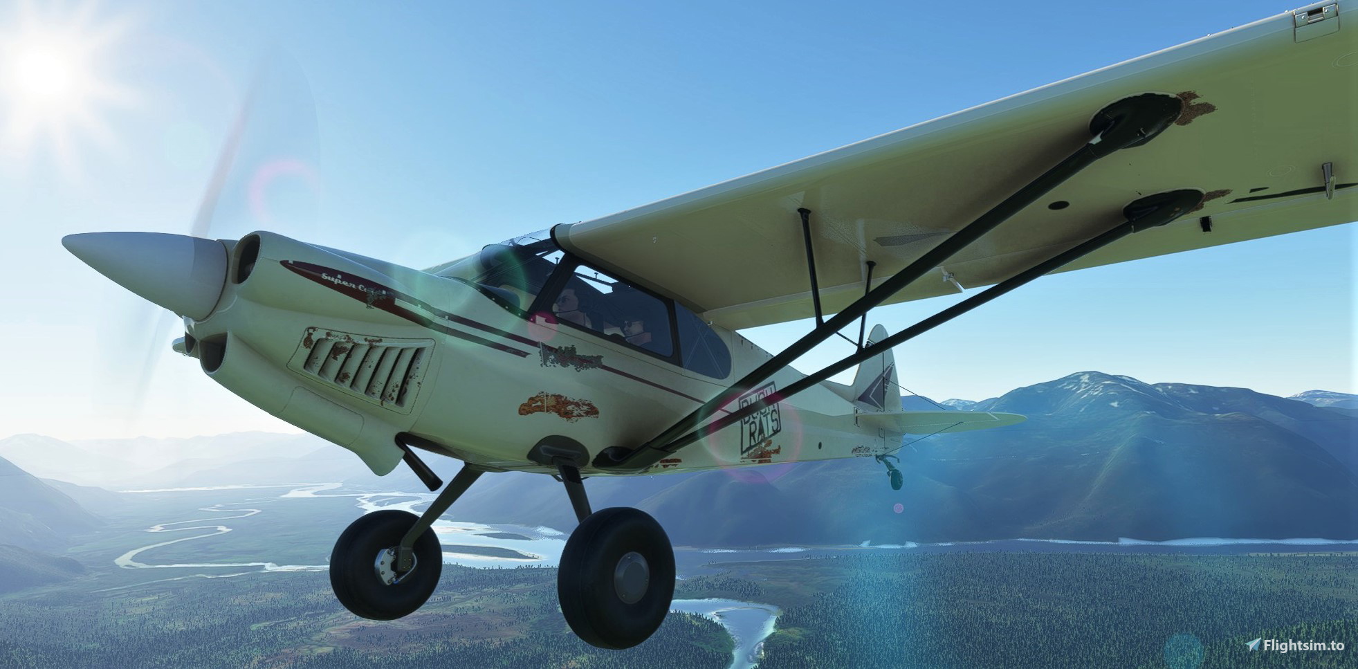 NC76 Xcub SuperCub Rusty Livery - MSFS Add-on - Flightsim.to