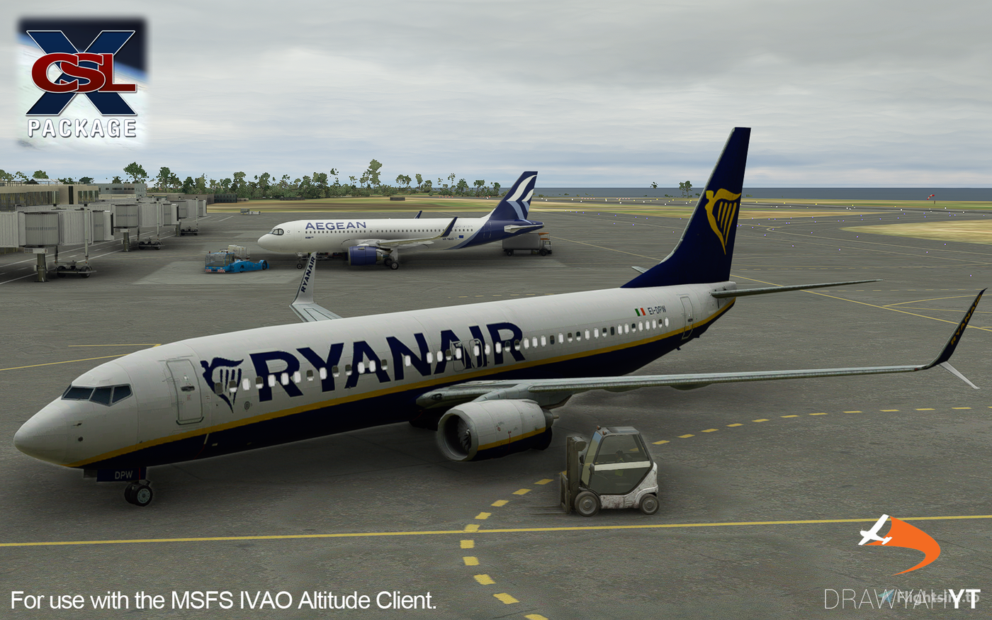 (IMPROVED!) IVAO Altitude X-CSL Model Matching for Microsoft Flight Simulator | MSFS