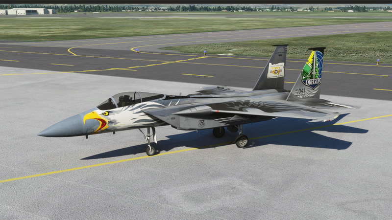 DC Designs F-15 Liveries for Microsoft Flight Simulator | MSFS