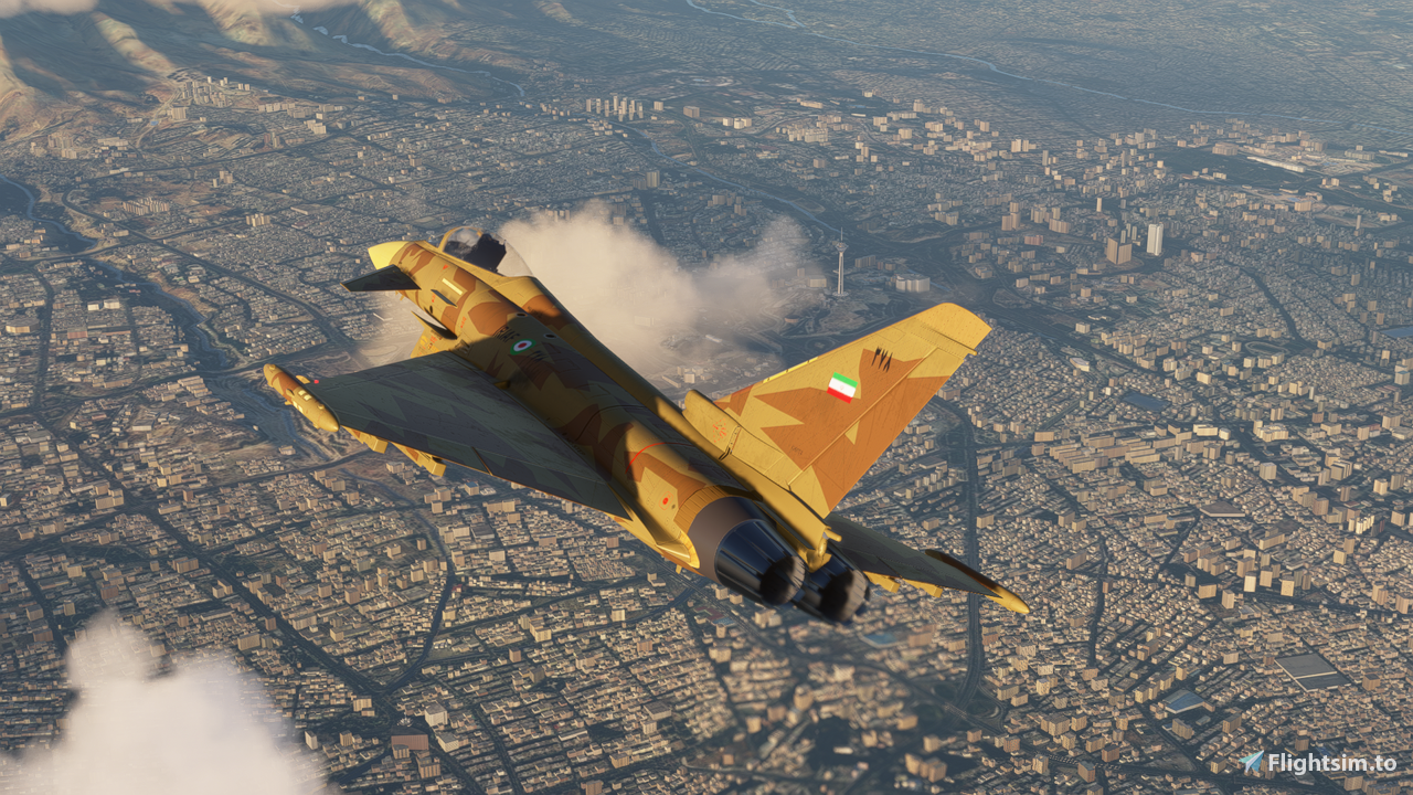 Iran Air Force Fictional Livery | EUROFIGHTER TYPHOON for Microsoft ...