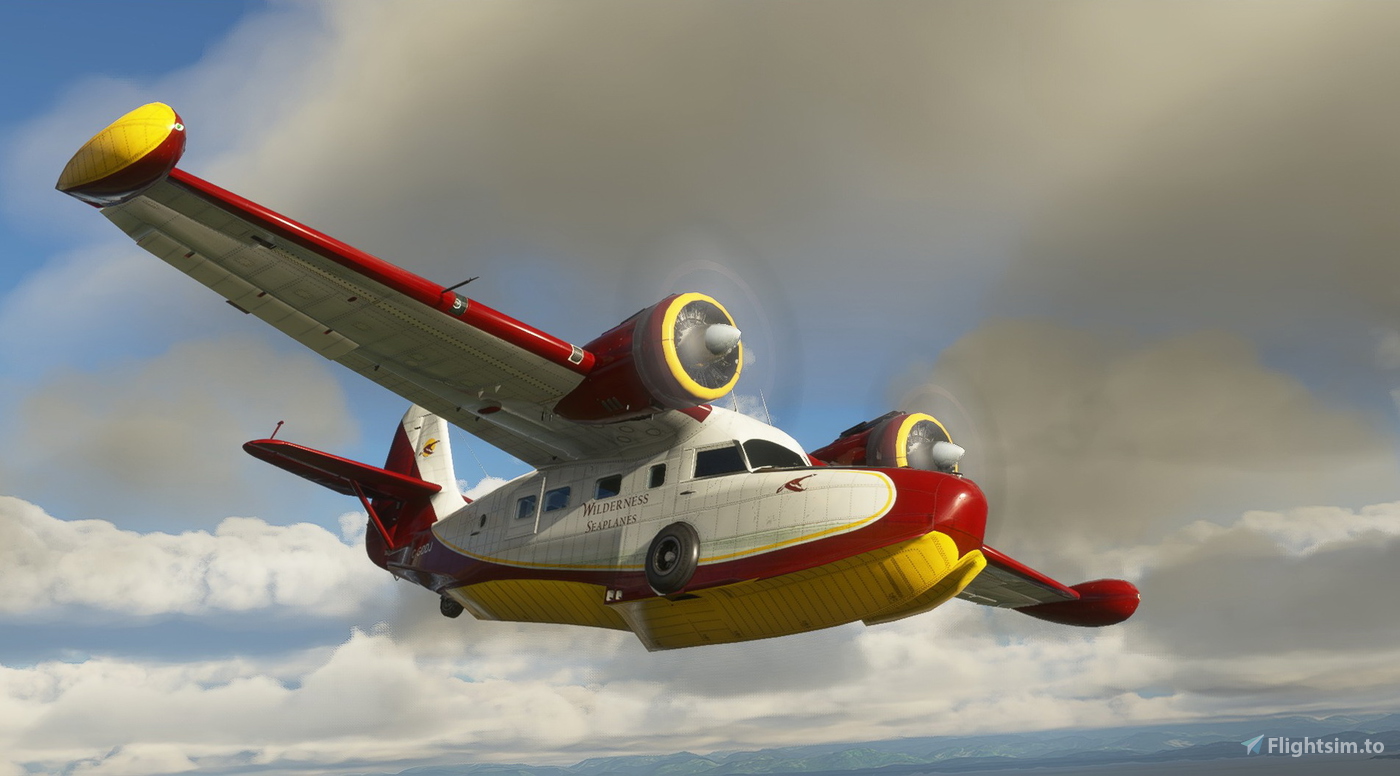 Grumman Goose C-GDDJ Wilderness Seaplanes for Microsoft Flight ...
