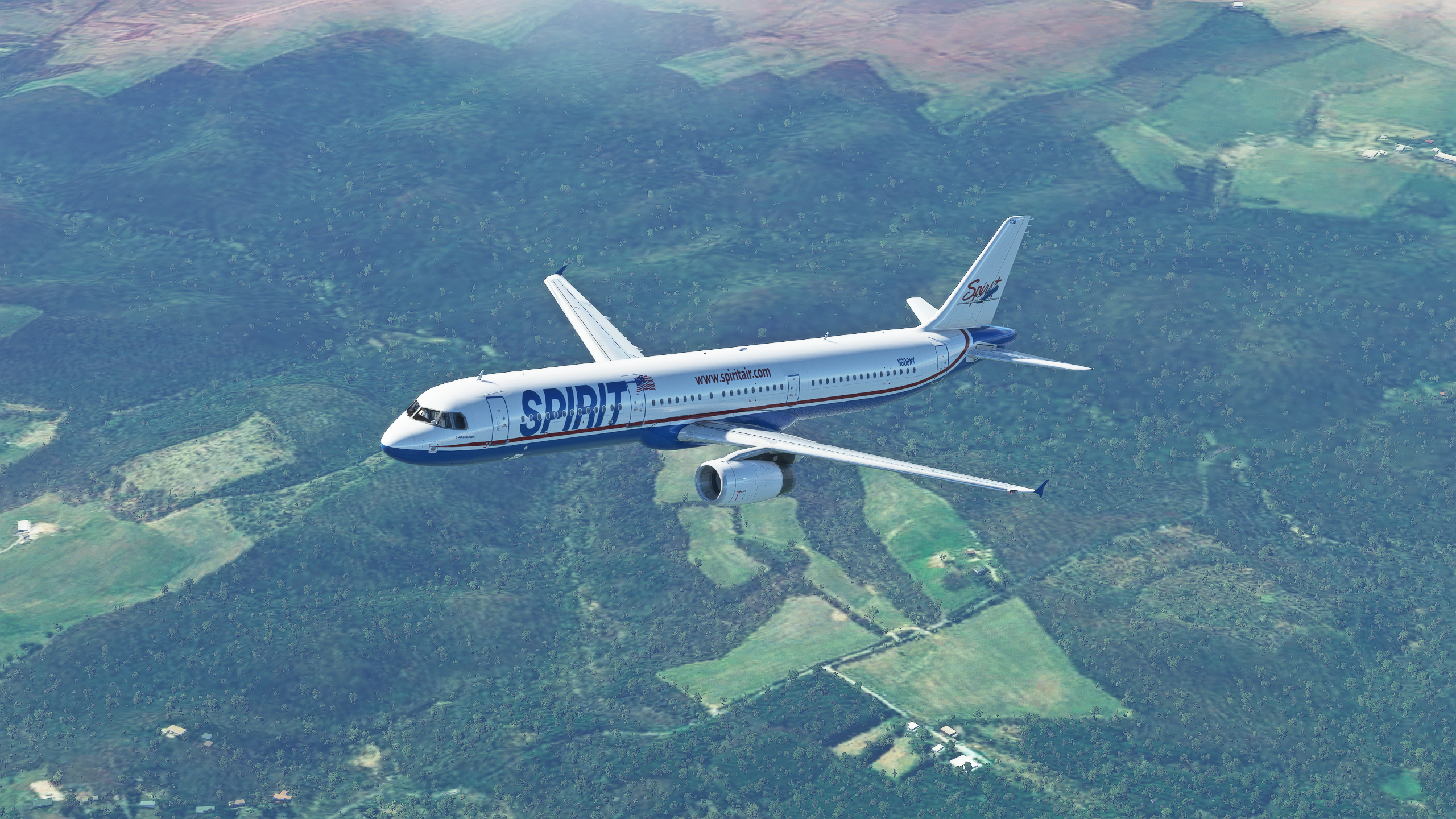 Spirit Airlines A321 (Original Livery) - MSFS Add-on - Flightsim.to